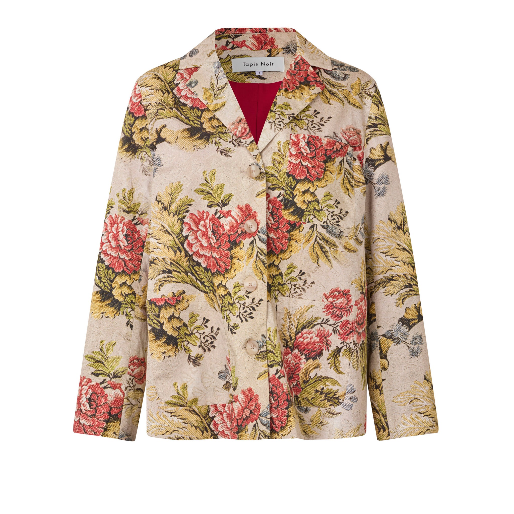 Becca Cotton Blazer - Peach